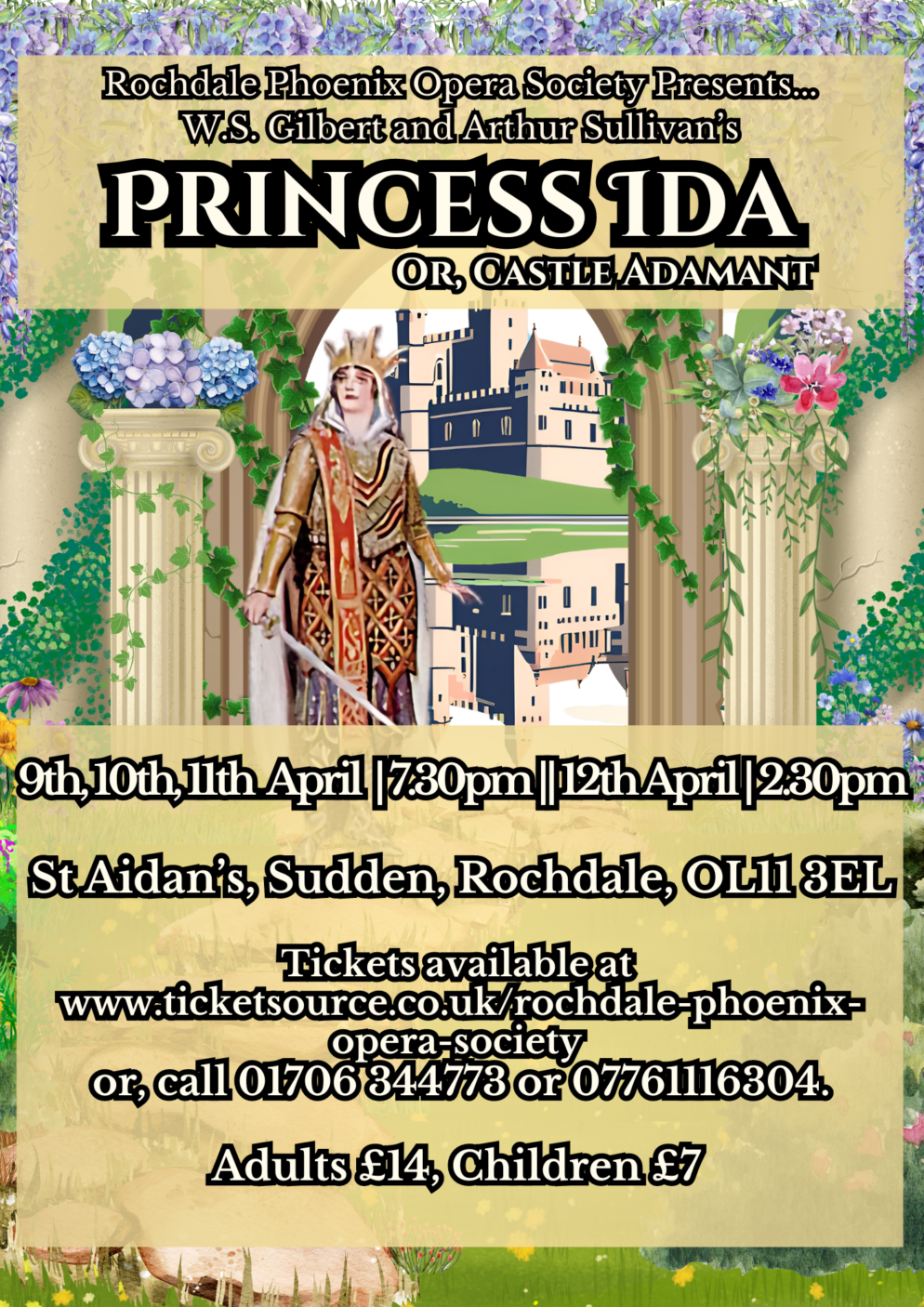 ANNOUNCEMENT: Princess Ida is our 2025 Show!! | Rochdale Phoenix Opera ...